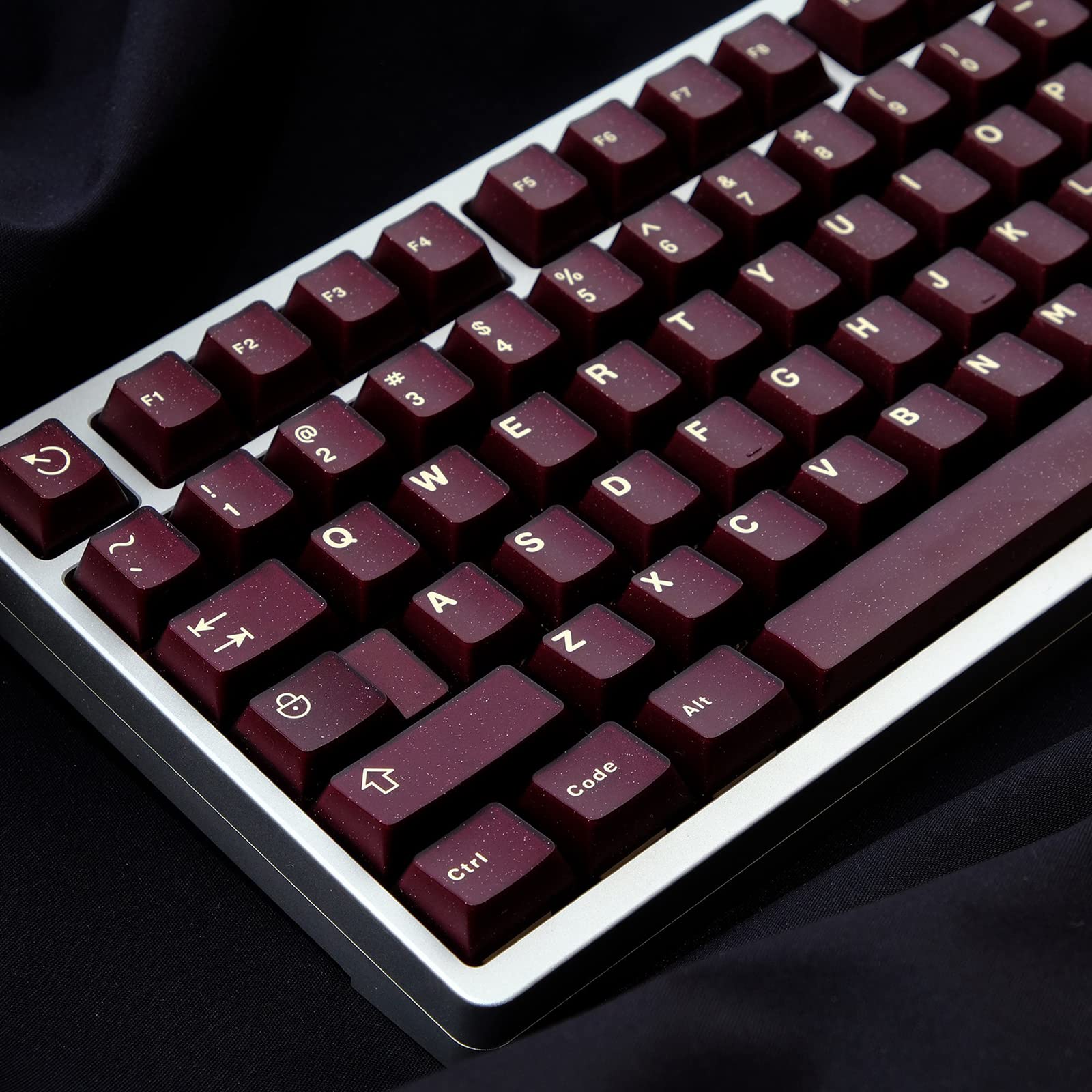 Mua 120 Keys Double Shot Red Keycaps Cherry Profile Translucent Keycaps ...