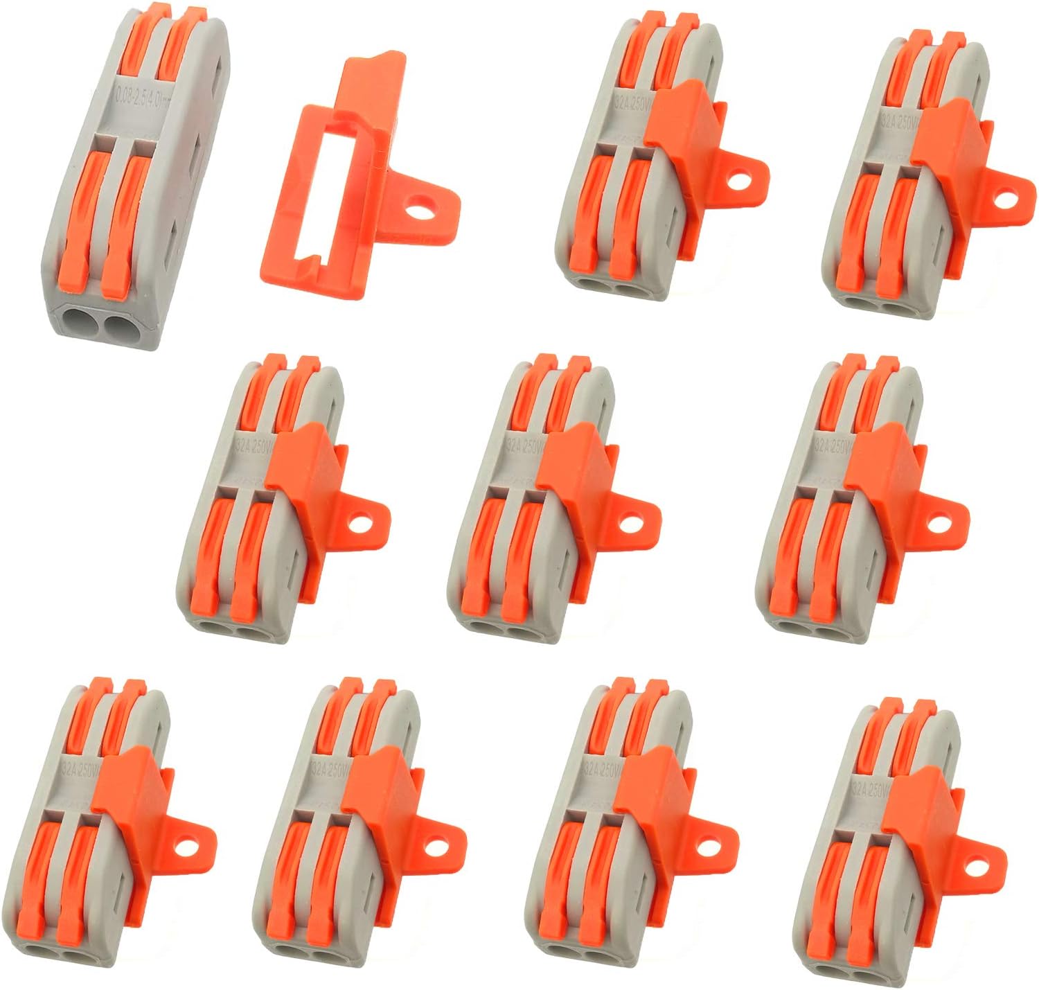 YVSPTIK Conductor Compact Connectors Lever Wire Nut Wire Connectors for ...