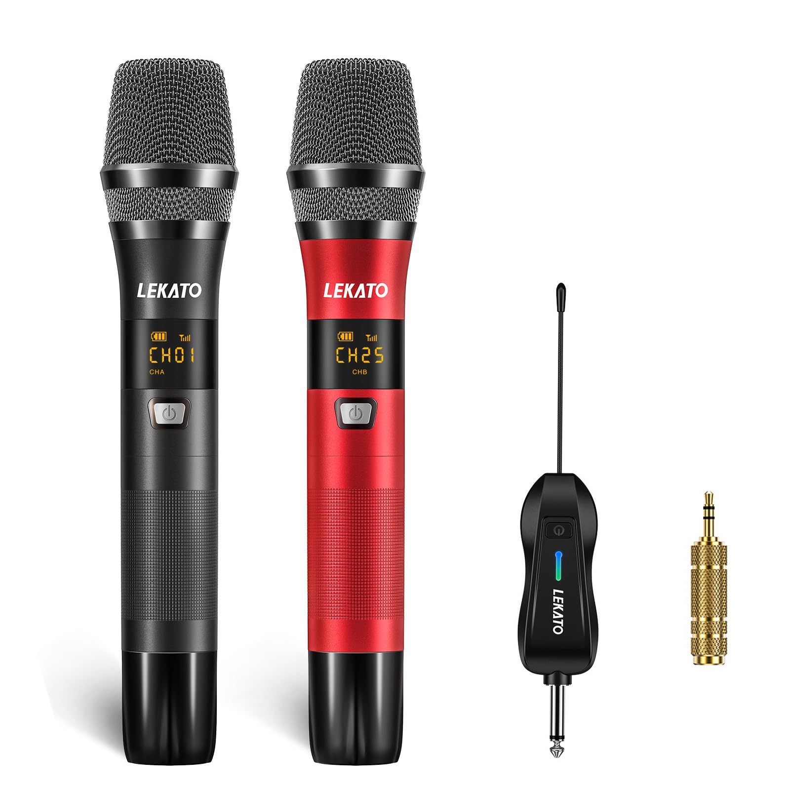 Mua LEKATO Wireless Microphone Rechargeable Wireless Microphones with ...