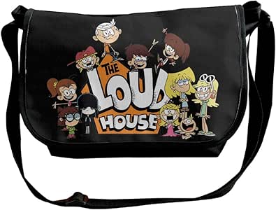 The Loud House Logo Fashion Shoulder Backpack Sport Bag Cross Body ...