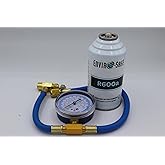 Amazon.com: R600a Refrigerant - 2 Cans and Brass Gauge, 6oz Cans ...