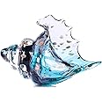 Amazon.com: XMGZQ Hand Blown Glass Conch Statue,Sea Glass Art Figurine ...