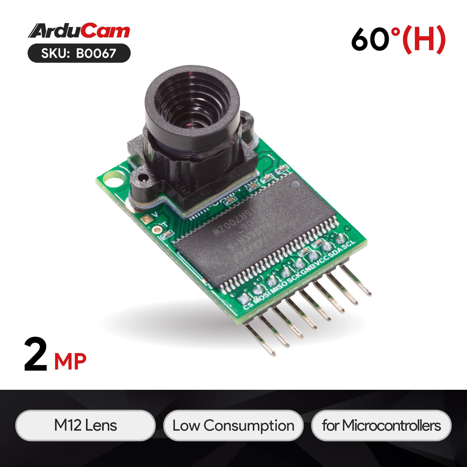 Mua Mini Module Camera Shield with OV2640 2 Megapixels Lens Compatible with Arduino UNO Mega2560 ...