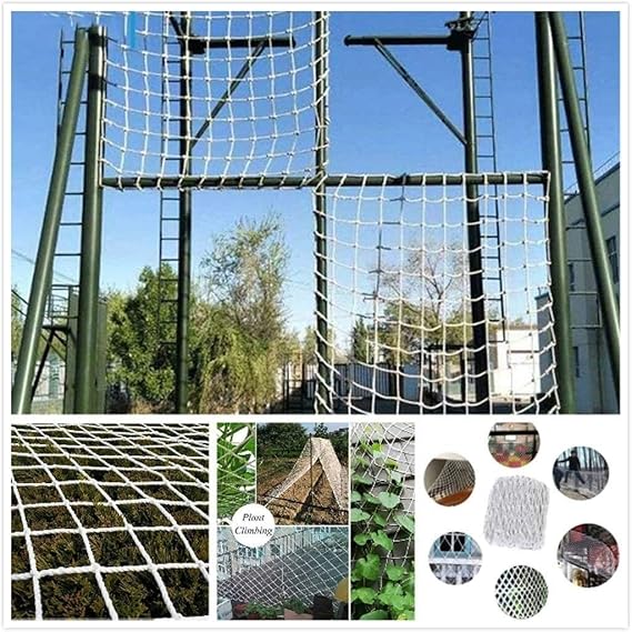 Amazon.com : Hynet Outdoor White Safe Net, Kids Protection Fence ...