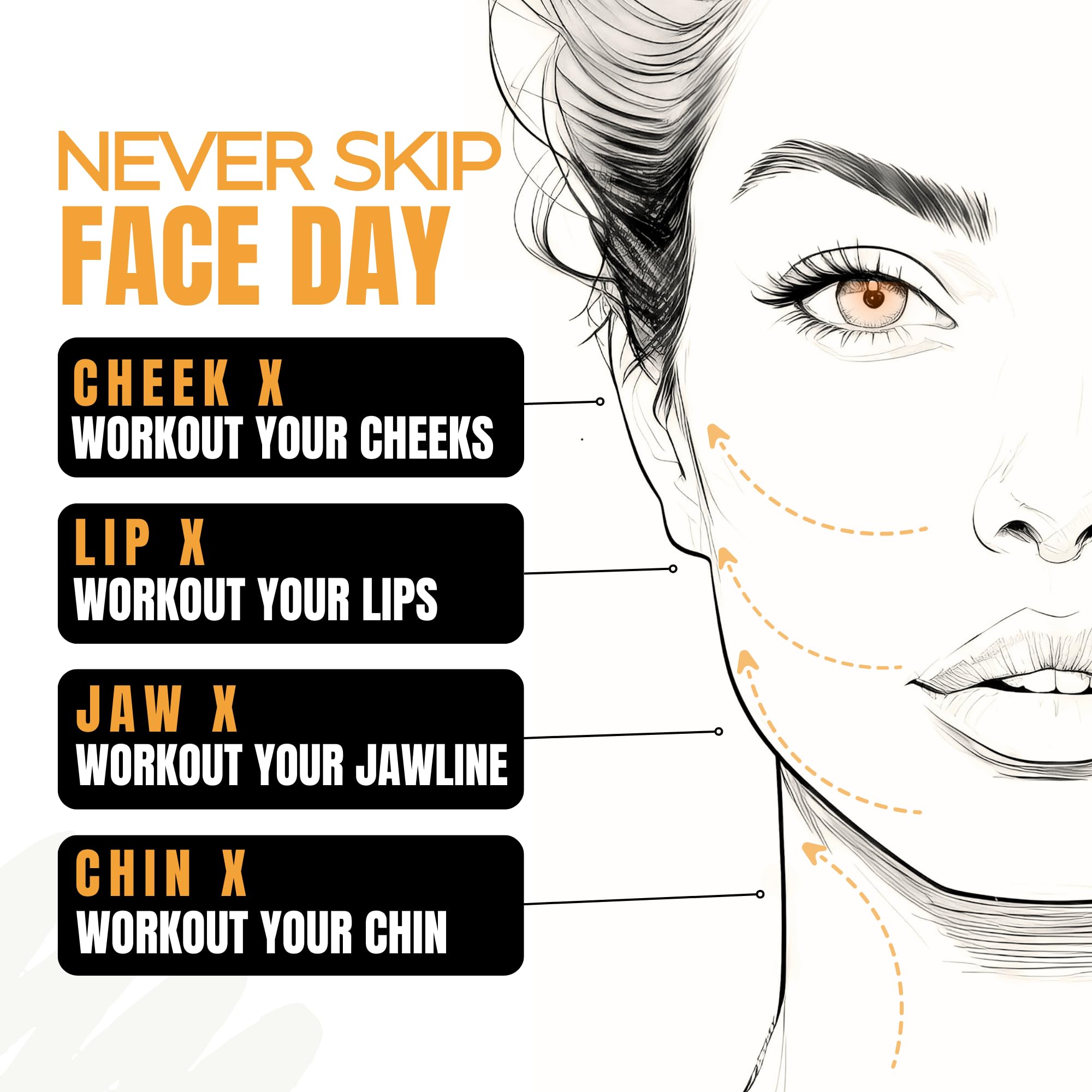 Mua WORLDS FIRST FACE SCULPTING GYM -4 Tools Working Out Over 60 Face ...