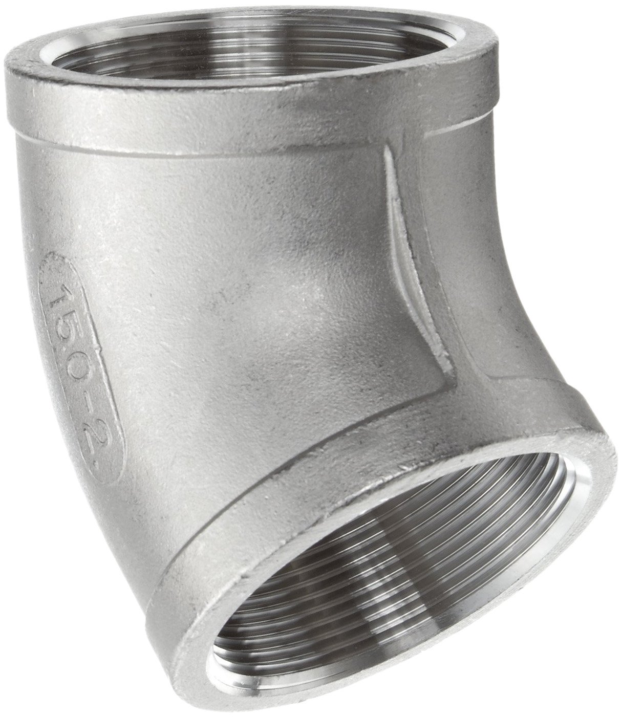 Stainless Steel 316 Cast Pipe Fitting 45 Degree Elbow Class 150 1 