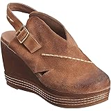 Amazon.com | Antelope Women's 834 Leather Dorsay Wedge | Mules & Clogs