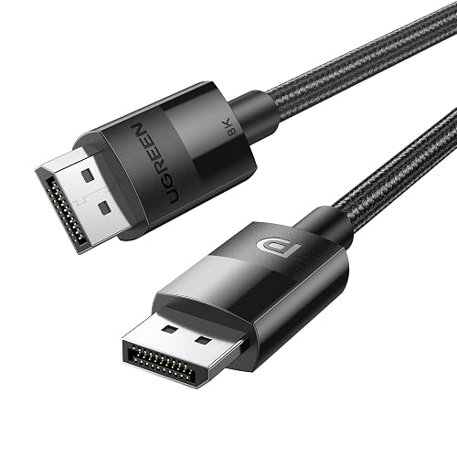 UGREEN VESA Certified 8K DisplayPort Cable 16FT, DP 1.4 Cable ...