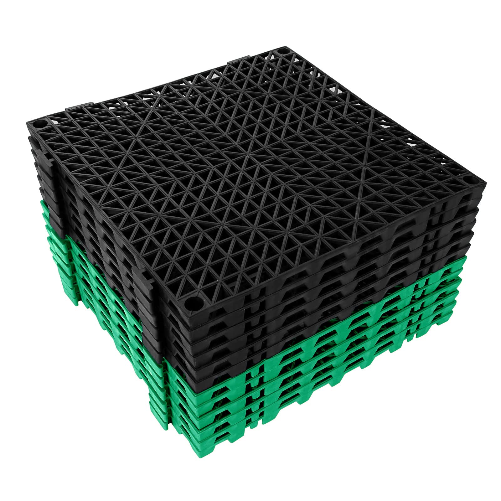 Mua 12Pack Modular Interlocking Cushion Flooring Tiles Mat Non-Slip ...