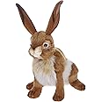 Amazon.com: Hansa Blacktail Jack Rabbit Plush Animal Toy, 12" : Toys ...