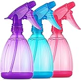 Amazon.com: Empty Spray Bottles - 12 Oz Refillable Sprayer - pack of 3 - for Essential Oil ...