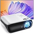 Amazon.com: HAPPRUN Projector, Native 1080P Bluetooth Projector with ...