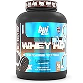 BPI Sports Whey-HD Ultra Premium Whey Protein Powder, Strawberry Cake ...