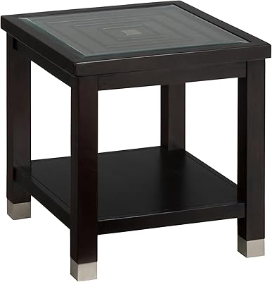 Amazon.com: Ameriwood Home 5046196PCOM Carver End Table, Black: Kitchen ...