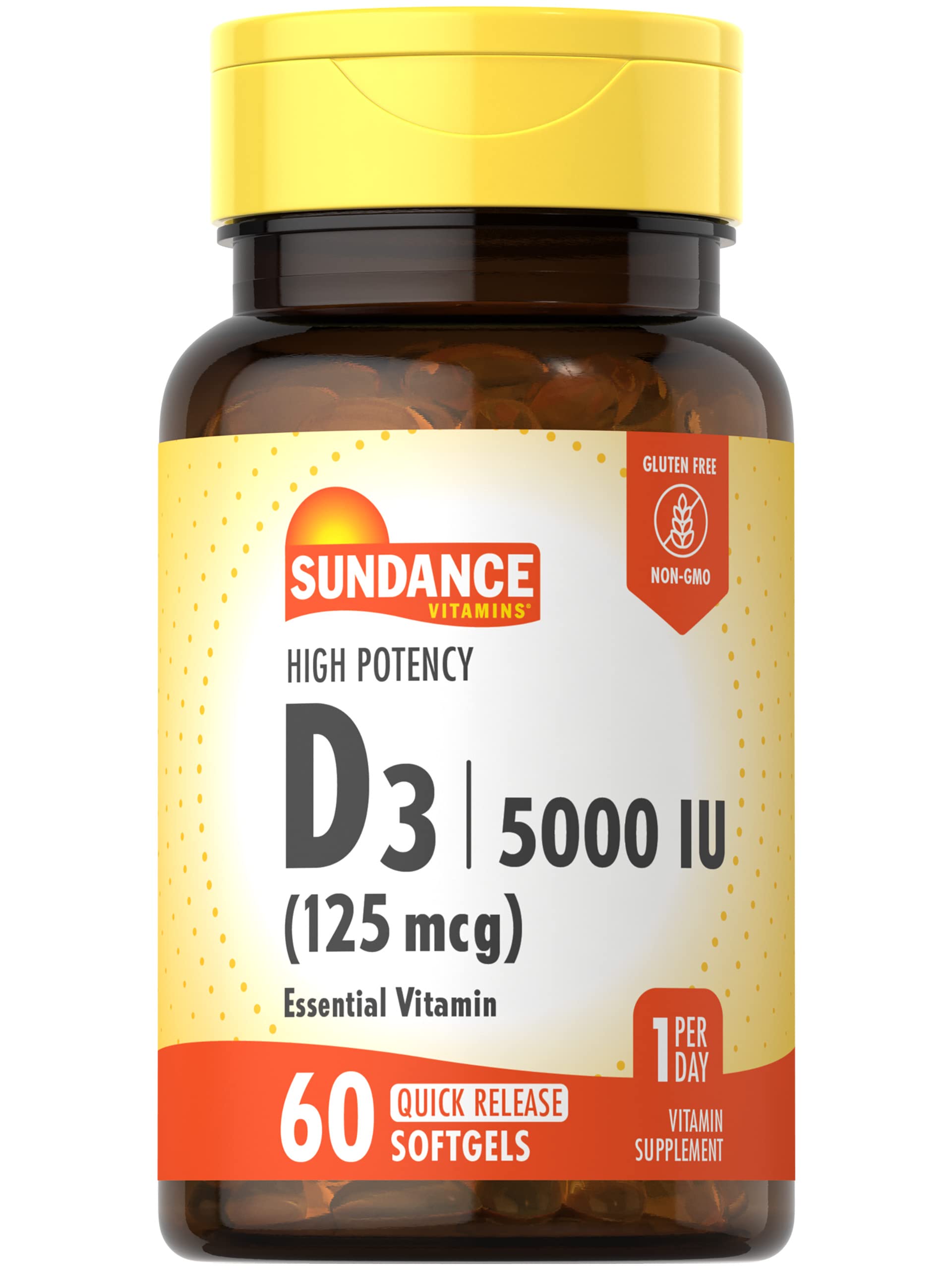 Sundance Vitamins - High Potency D3 5000 IU - SuppCo