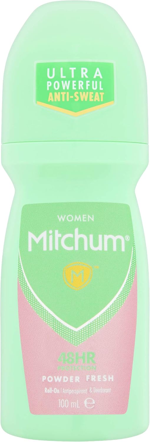 Mitchum Women 48HR Protection Powder Fresh Roll-On Anti-perspirant ...