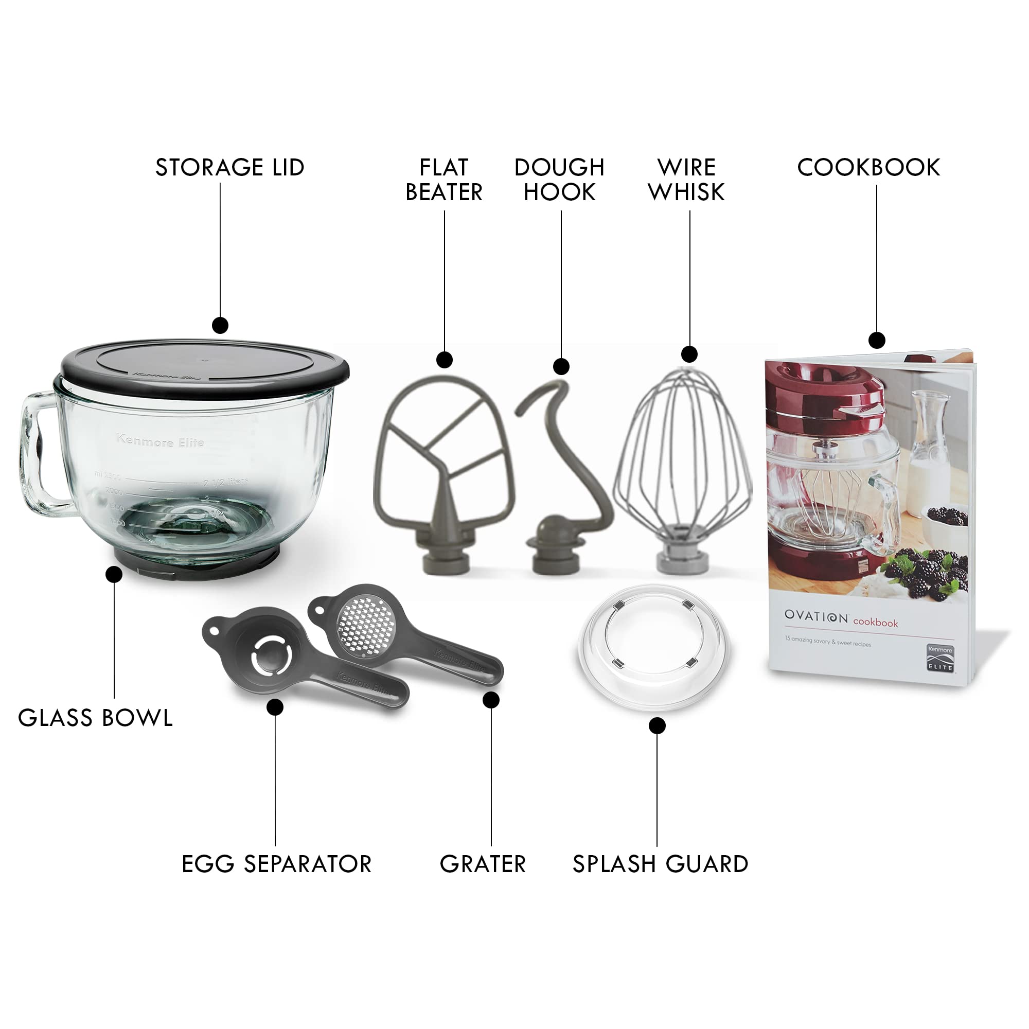 Mua Kenmore 500W Oviation Stand Mixer - 10 Speed Mixing, Tilt-Head ...