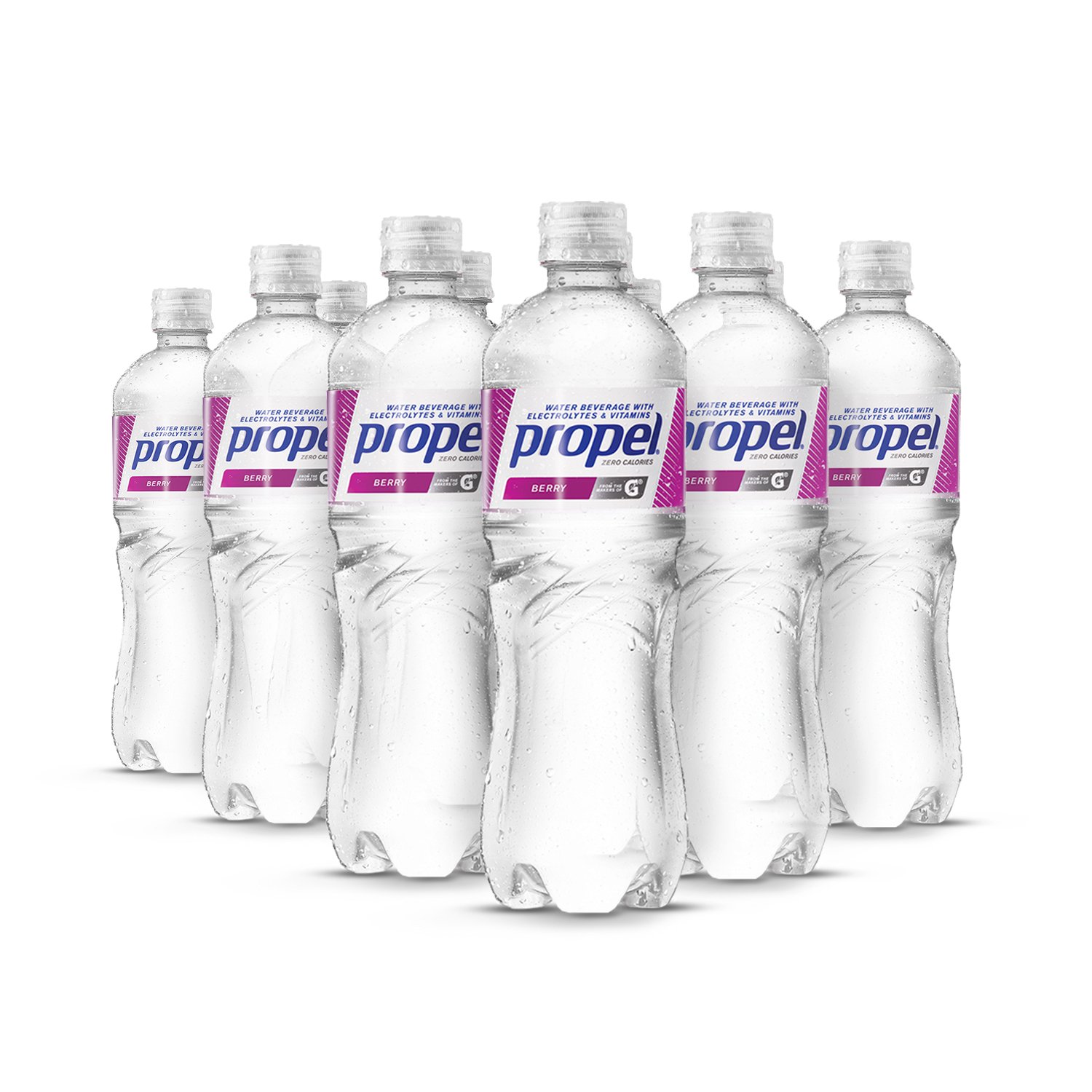 Propel, Berry, Zero Calorie Sports Drinking Water with 16.9 Fl Oz (12 ...