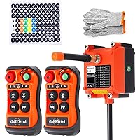 Amazon.com: 4 Button Channel Industrial Wireless Overhead Crane Remote ...