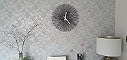 Koziol Silk Wall Clock, Black : Amazon.co.uk: Home & Kitchen