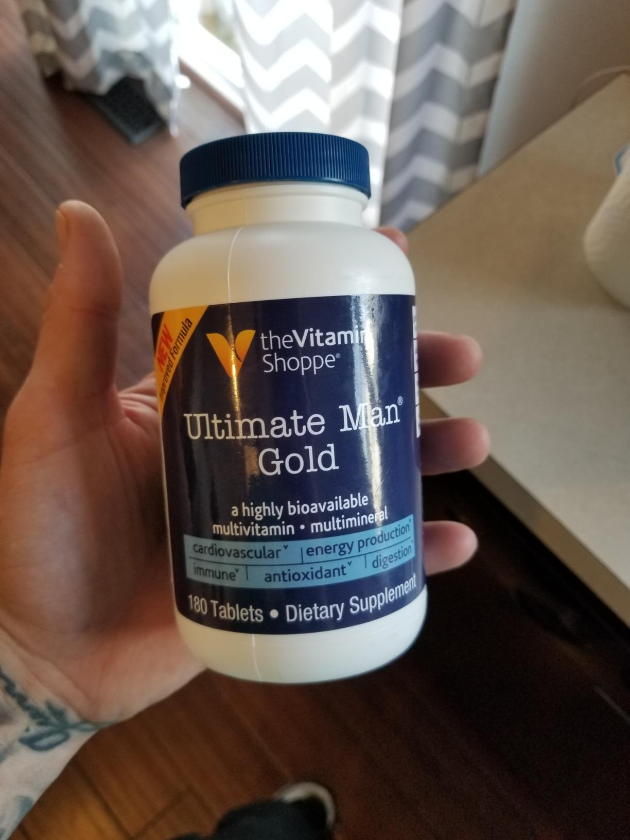 $8/mo - Finance Ultimate Man Gold Multivitamin, High Potency Multi ...