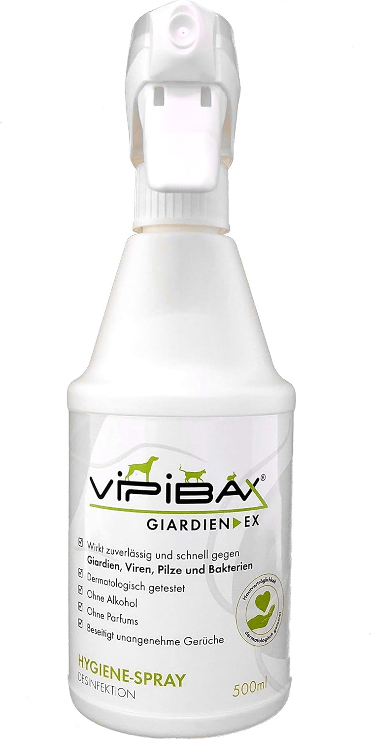 VIPIBAX Giardia Ex Hygiene Spray – designed specifically for households ...