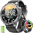 Amazon.com: Military Smart Watch for Men 1.75" HD AMOLED Display 730mAh Battery Smart Watches ...