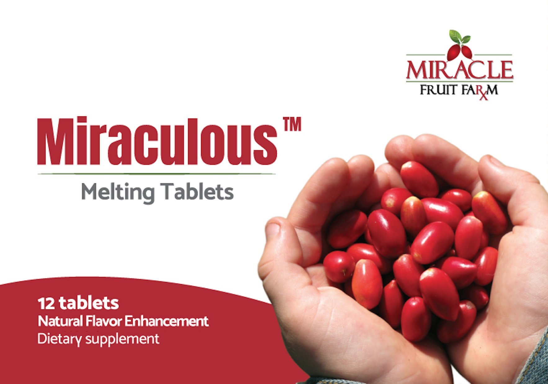 Miraculous Miracle Fruit Tablets, Non-GMO And Farm Grown In USA ...