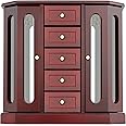 Amazon.com: RR ROUND RICH DESIGN Jewelry Box - Made of Solid Wood with ...