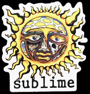 Amazon.com: Sublime 40 Ounces To Freedom Sun Logo Sticker Cut-Out ...