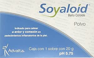 Soyaloid Antipruriginosos, 1 Sobre: Amazon.com.mx: Salud, Belleza y ...