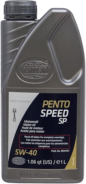 Amazon.com: Pentosin 8044107 Pentospeed Sp 5W-40 1L, 1 l, 1 Pack ...
