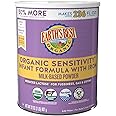 Amazon.com: Earth's Best Organic Sensitive Baby Formula for Babies 0-12 Months, Reduced Lactose ...