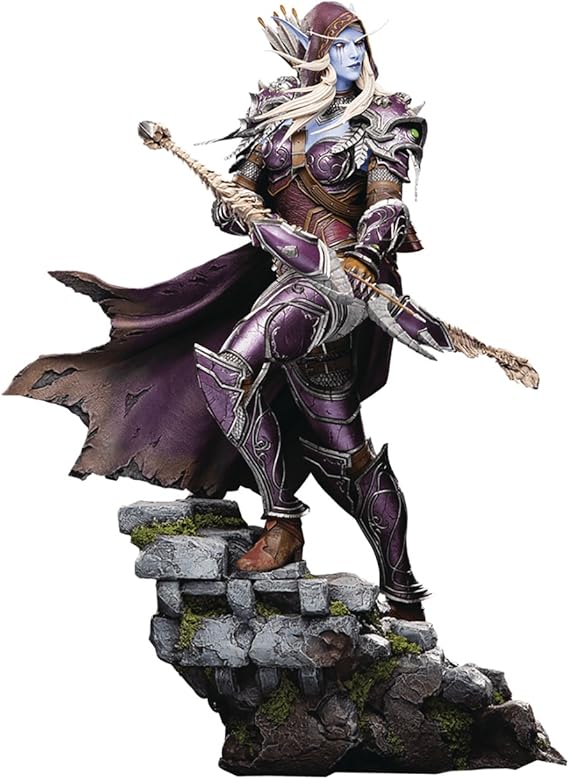 Amazon.com: Blizzard World of Warcraft: Sylvanas Windrunner Toy Figure ...