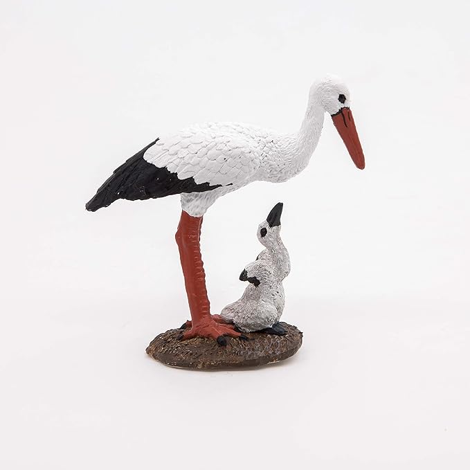 Papo 50159 "Stork And Baby Stork Figure: Amazon.co.uk: Toys & Games