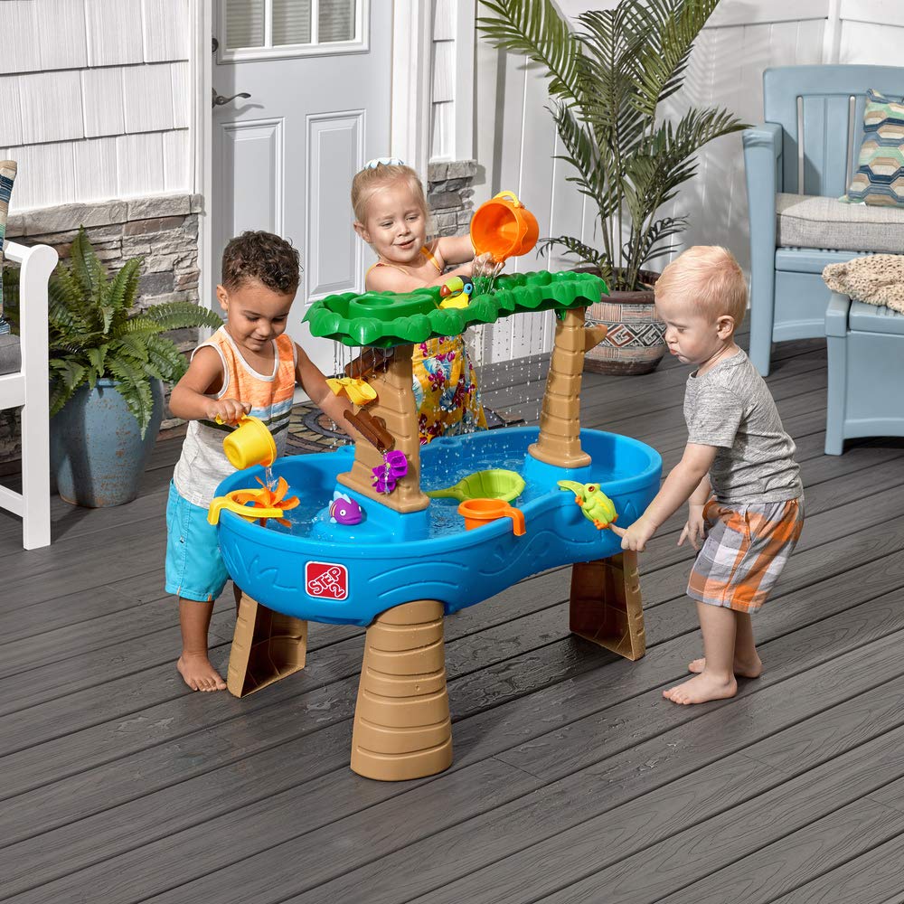 Sports & Outdoor Play Colorful Kids Water Play Table with 13-Pc ...