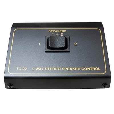 2 Pair Speaker Selector Switch Box - Amplifier Bahrain | Ubuy