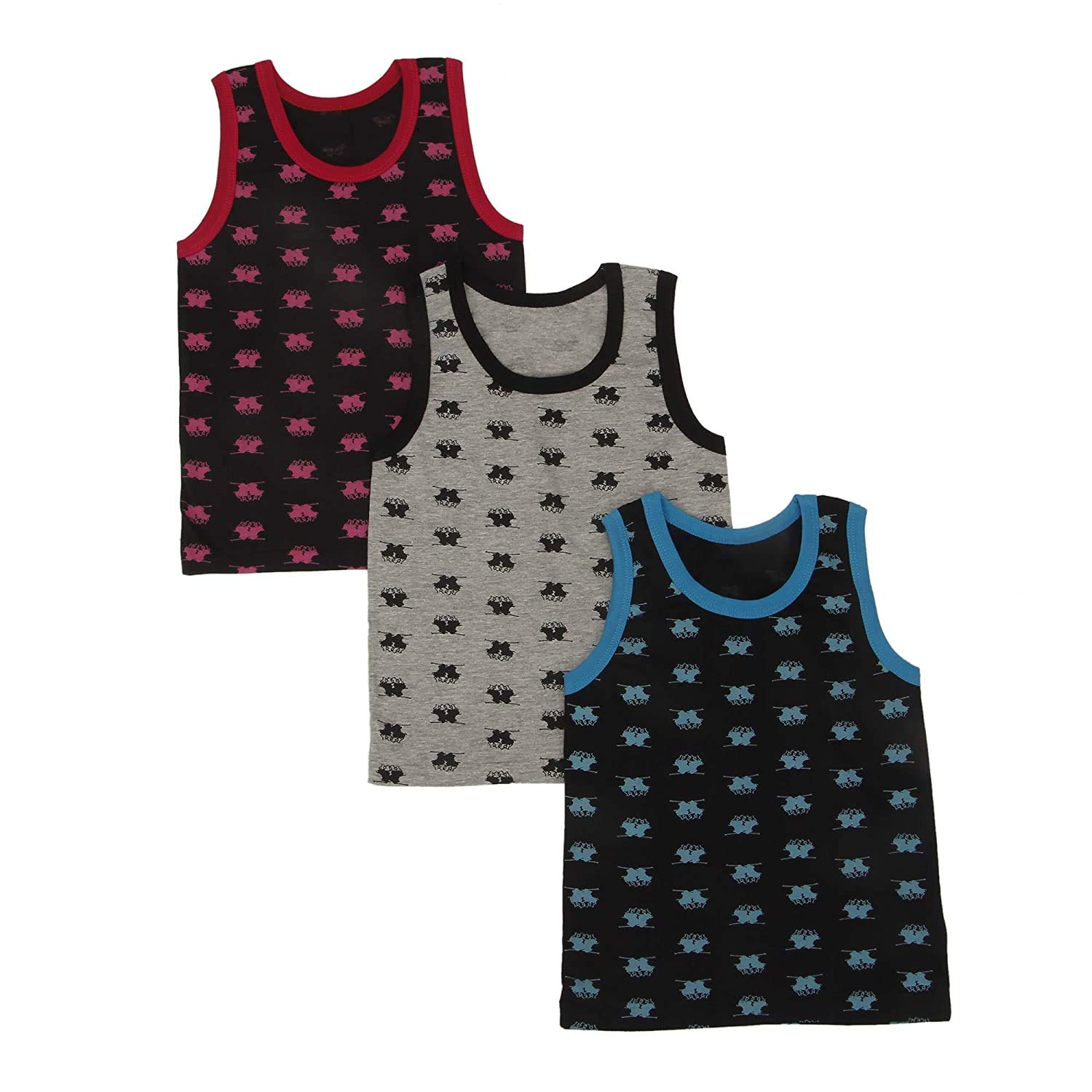 0Month+ Girl's Regular fit Printed Innerwear Cotton Vest Baby Girls ...