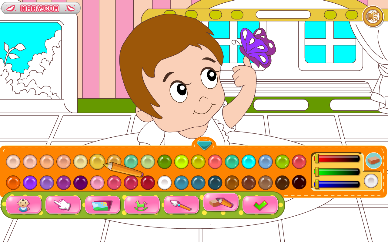 Happy Baby Coloring - Free Game:Amazon.ca:Appstore for Android