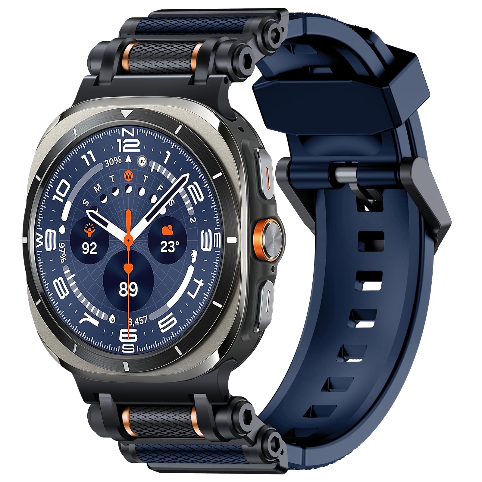 TAURI Designed for Samsung Galaxy Watch Ultra Bands 47mm (2025/2024 ...