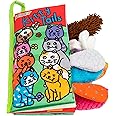 Amazon.com: Zocita Baby Soft Animal Tails Activity Cloth Book with ...
