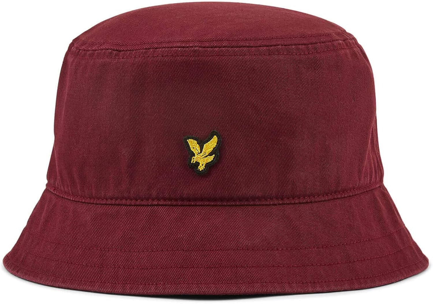 Amazon.com: Lyle & Scott Burgundy Twill Bucket Hat - ONE Size: Clothing