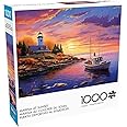 Amazon.com: Buffalo Games - Imagine It - Marina at Sunset - 1000 Piece ...
