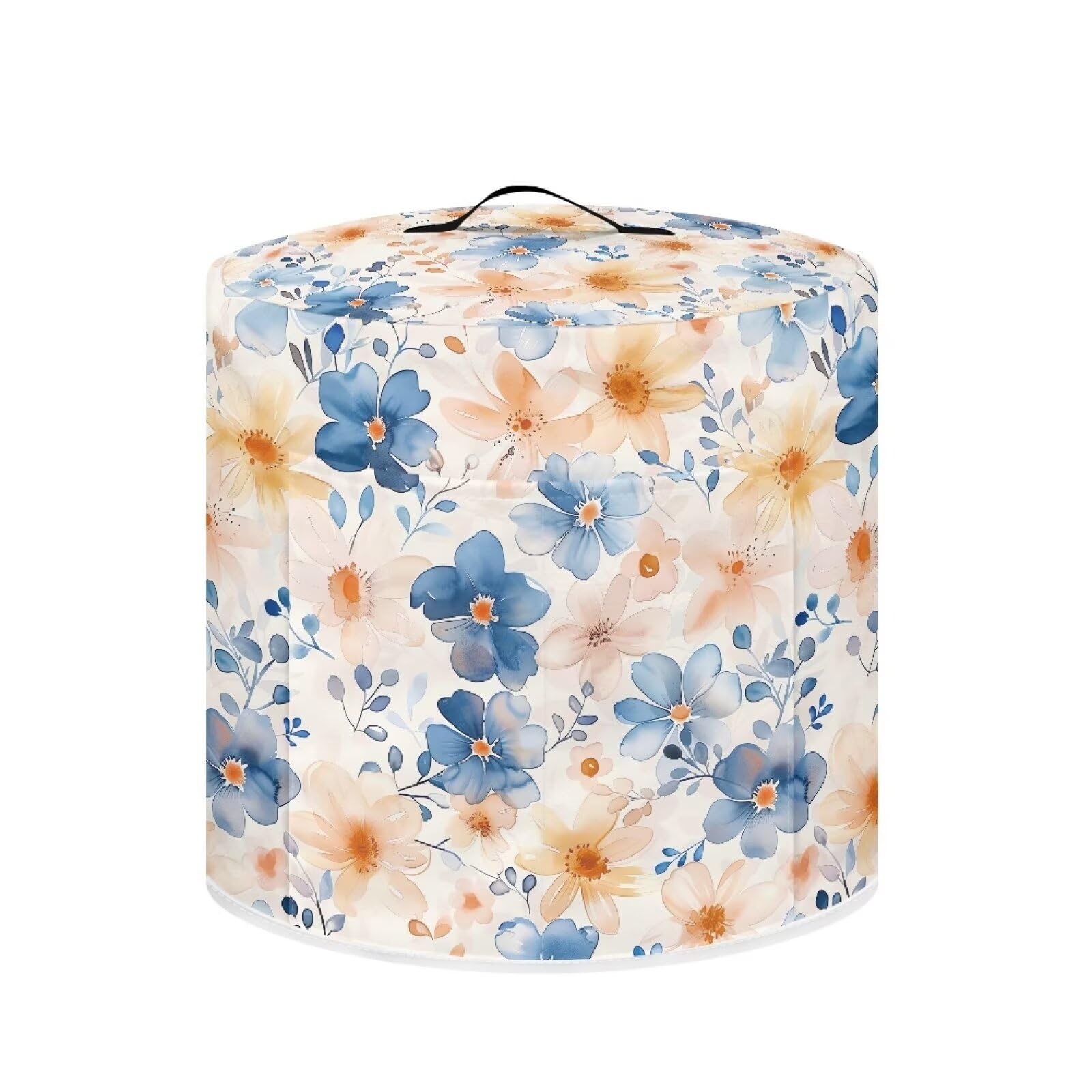 Tutolipy Elegant Floral Round Dust Covers For Kitchen Appliances ...