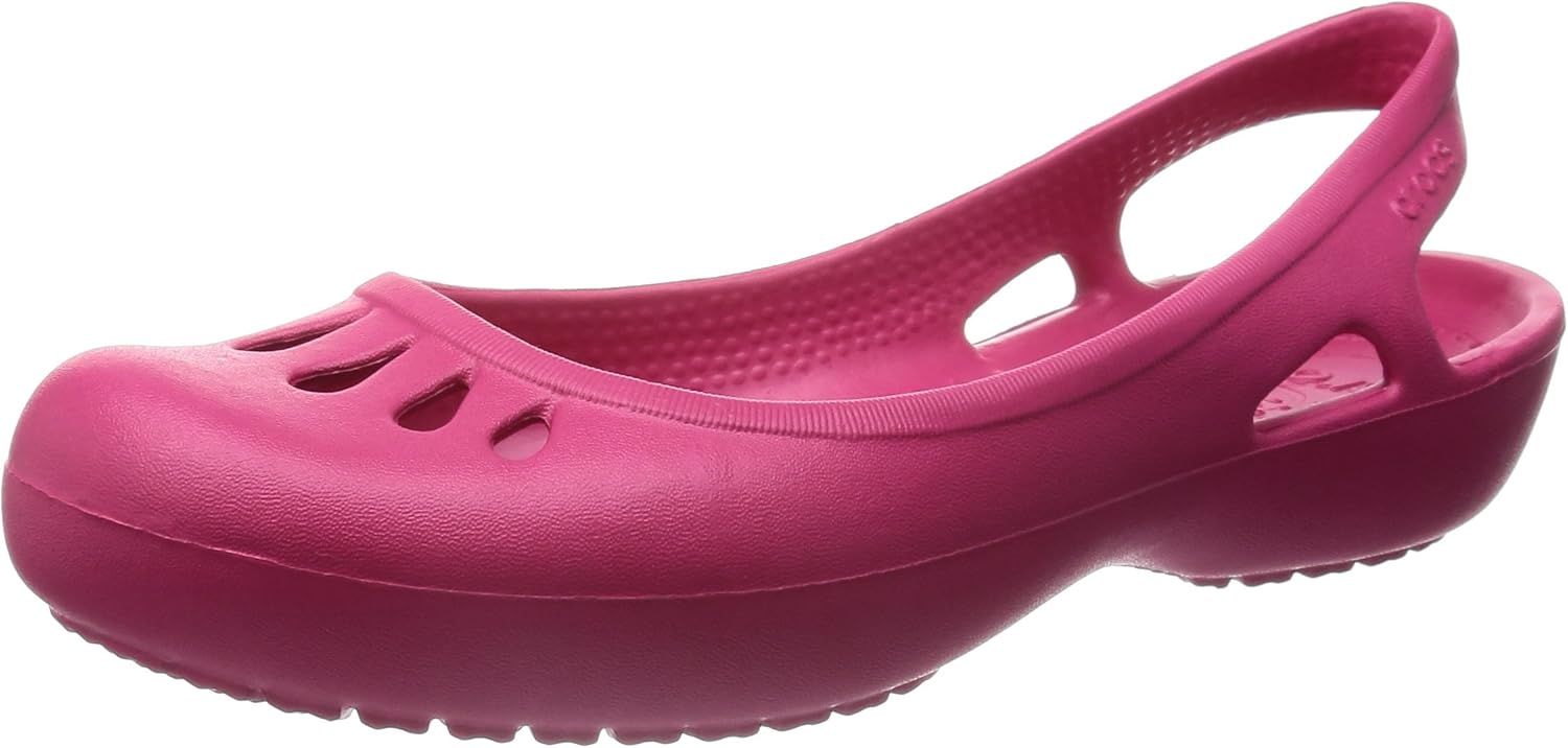 crocs - Sandalias de vestir para mujer, color Rojo, talla 4 B(M) US ...