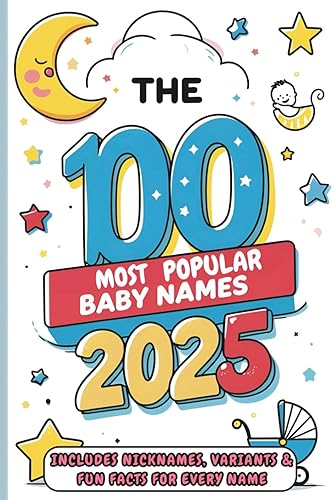 The 100 Most Popular Baby Names 2025: USA Edition: A Data-Driven Guide ...