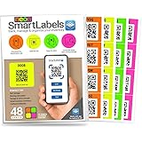 Amazon.com : QR Code Smart Labels | Color Coded Scannable Stickers for ...