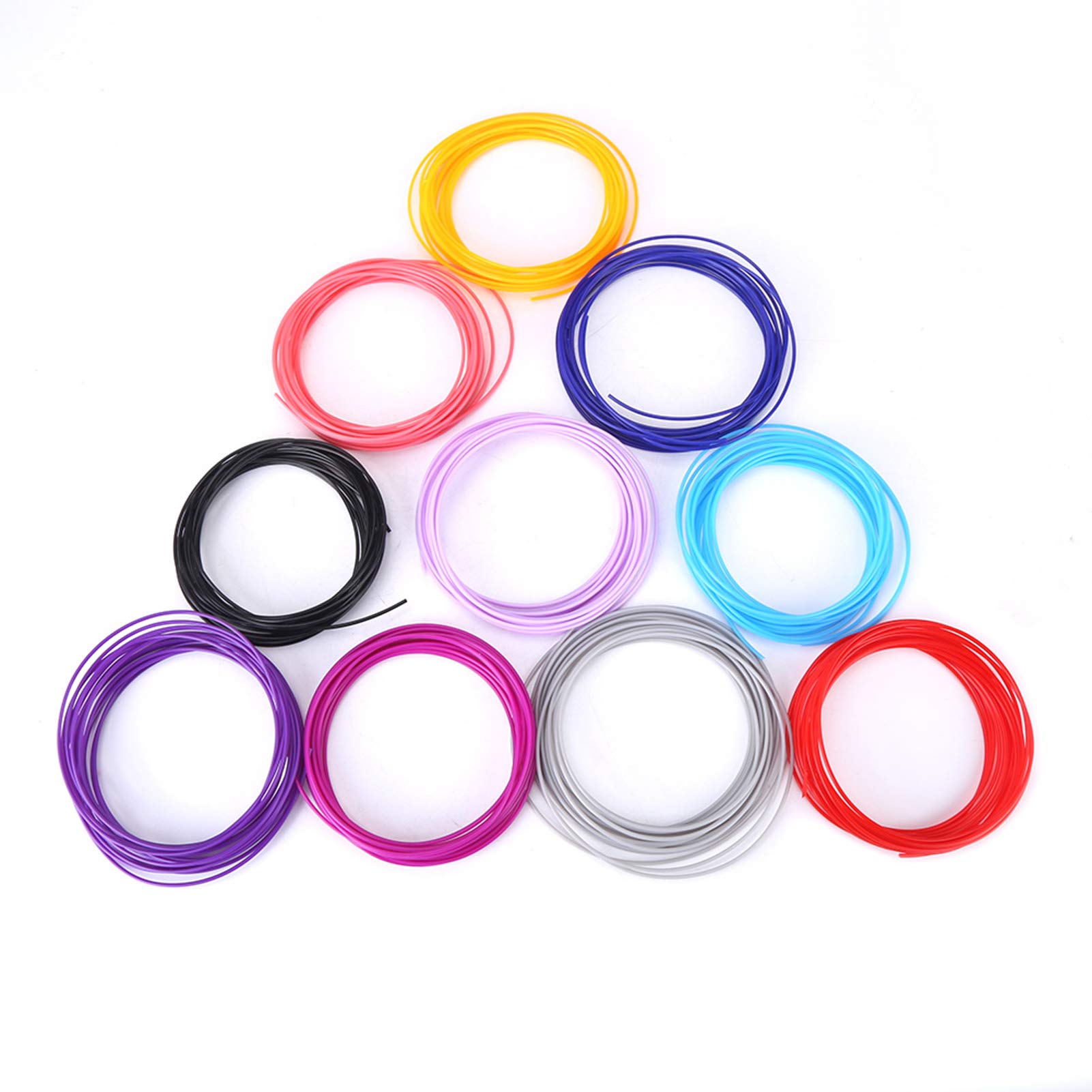 20 Colors 1.75Mm Pcl Filament Refills For 3D Printer Printing Pen Low ...