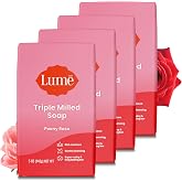 Amazon.com : Lume Triple Milled Bar Soap - Rich Moisture & Gentle ...