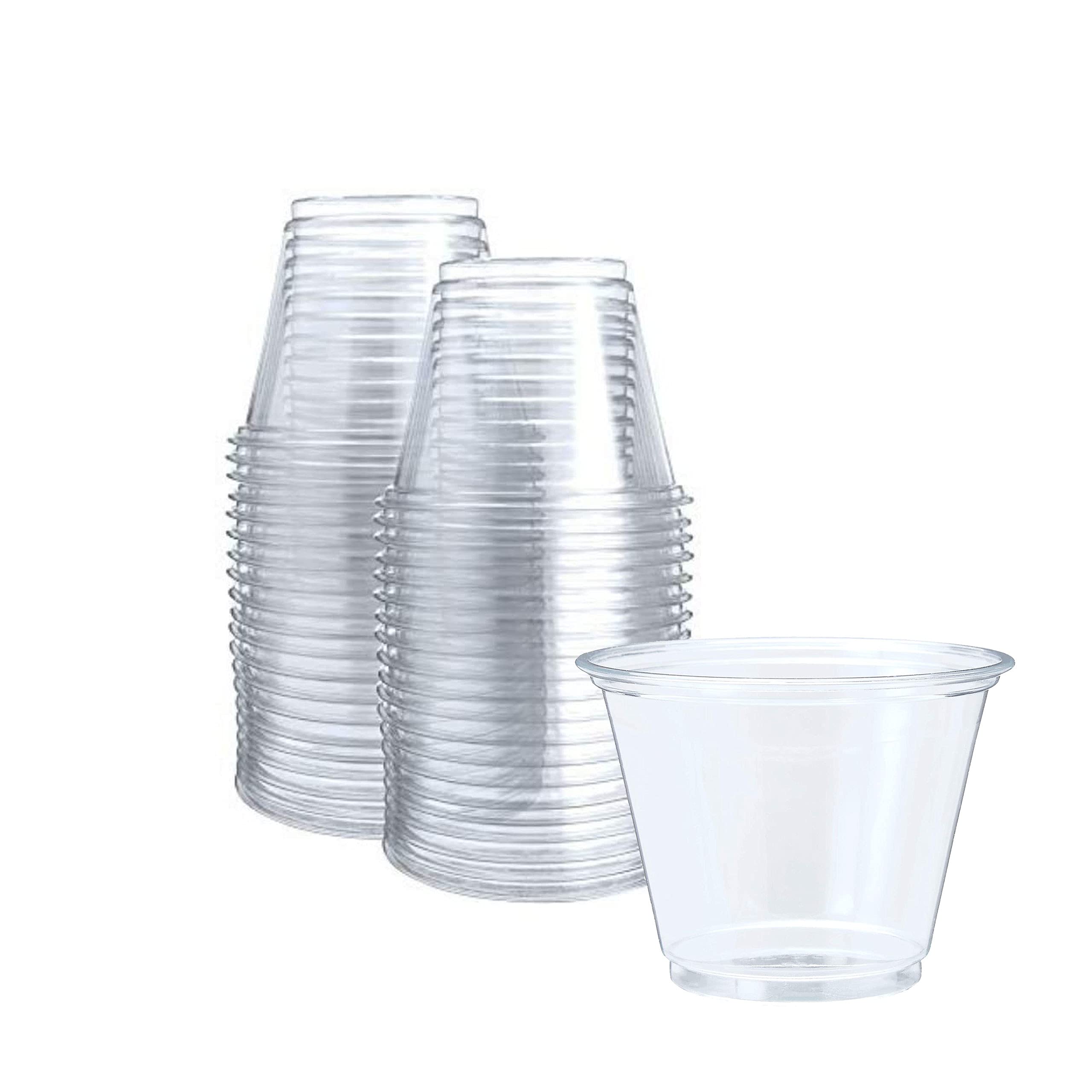 DHG PROFESSIONAL 9 oz Plastic Cups, Cocktail Bar Cups with Bar Straws ...